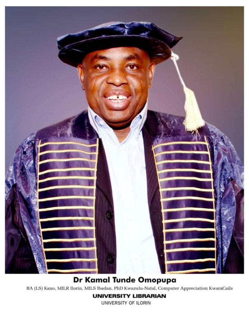 omopupa – University of Ilorin