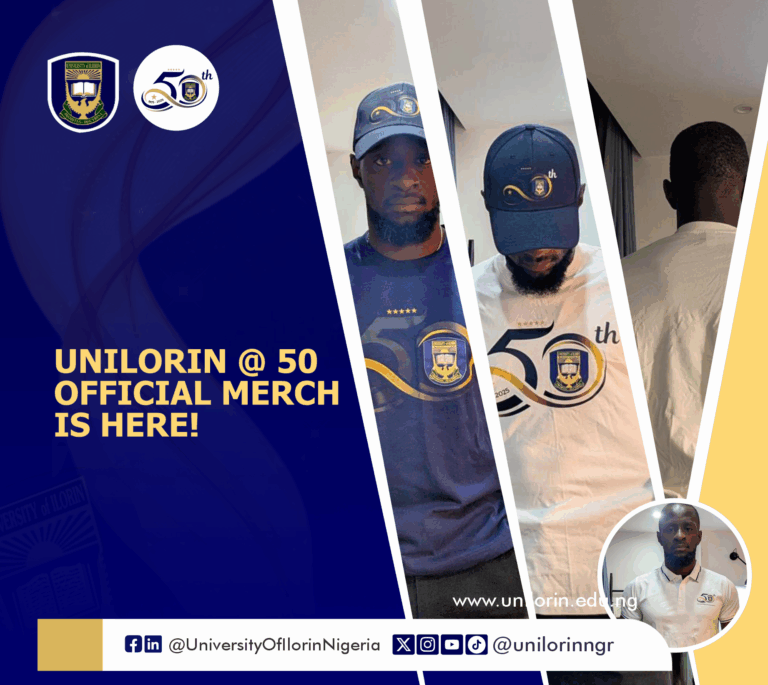 UNILORIN @ 50 - Official Merch Payment - University of Ilorin